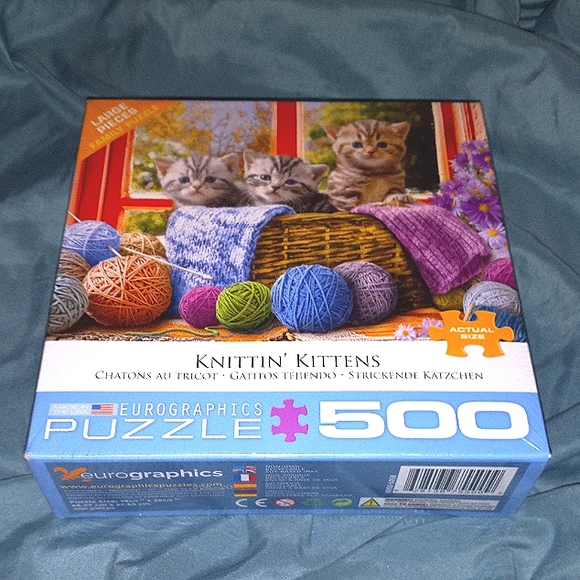 Knitten Kittens | Games | Nib Knitten Kittens 50 Piece Puzzle Must See ...